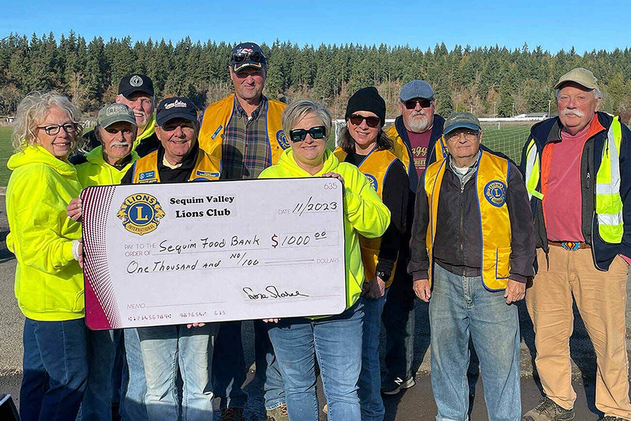 Milestone: Lions help Food Bank’s meal program | Sequim Gazette
