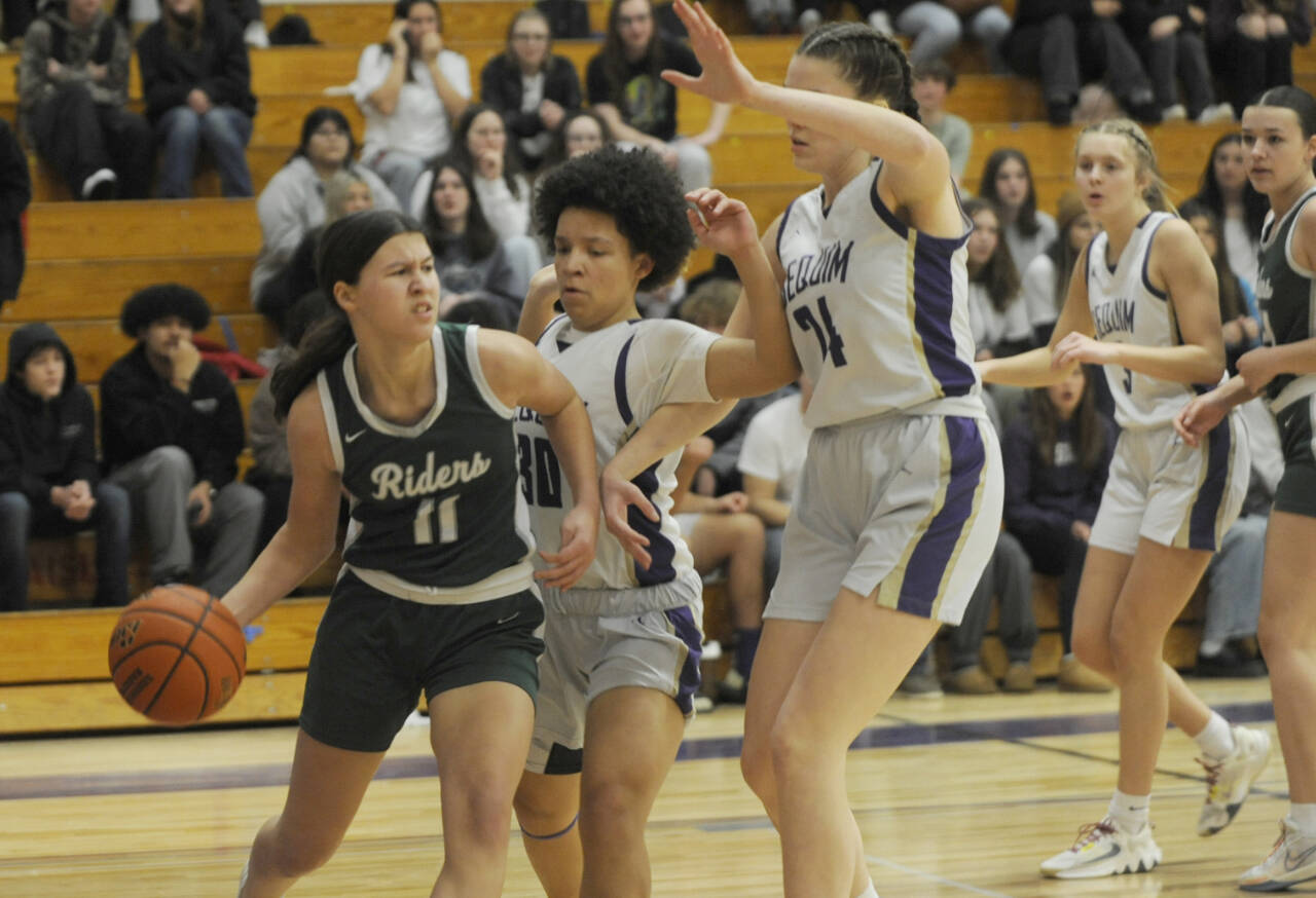 Girls basketball: Riders fend off SHS comebacks for narrow victory ...