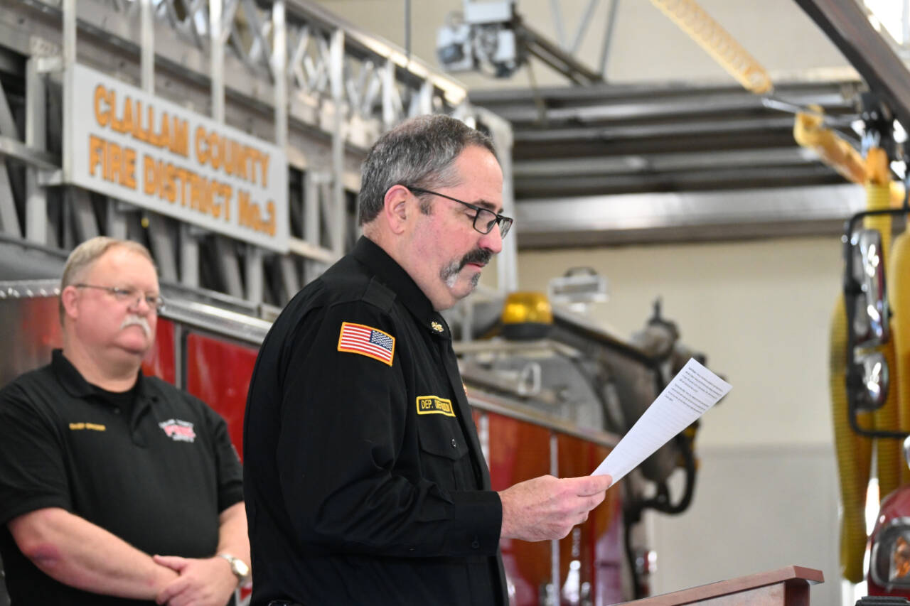 District 3 says thanks to retiring chiefs | Sequim Gazette