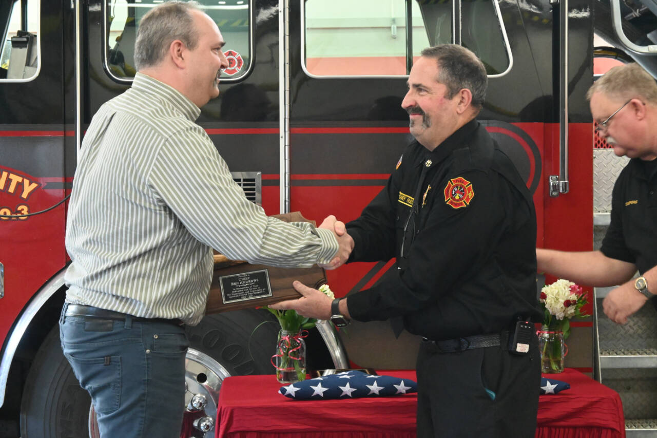 District 3 says thanks to retiring chiefs | Sequim Gazette