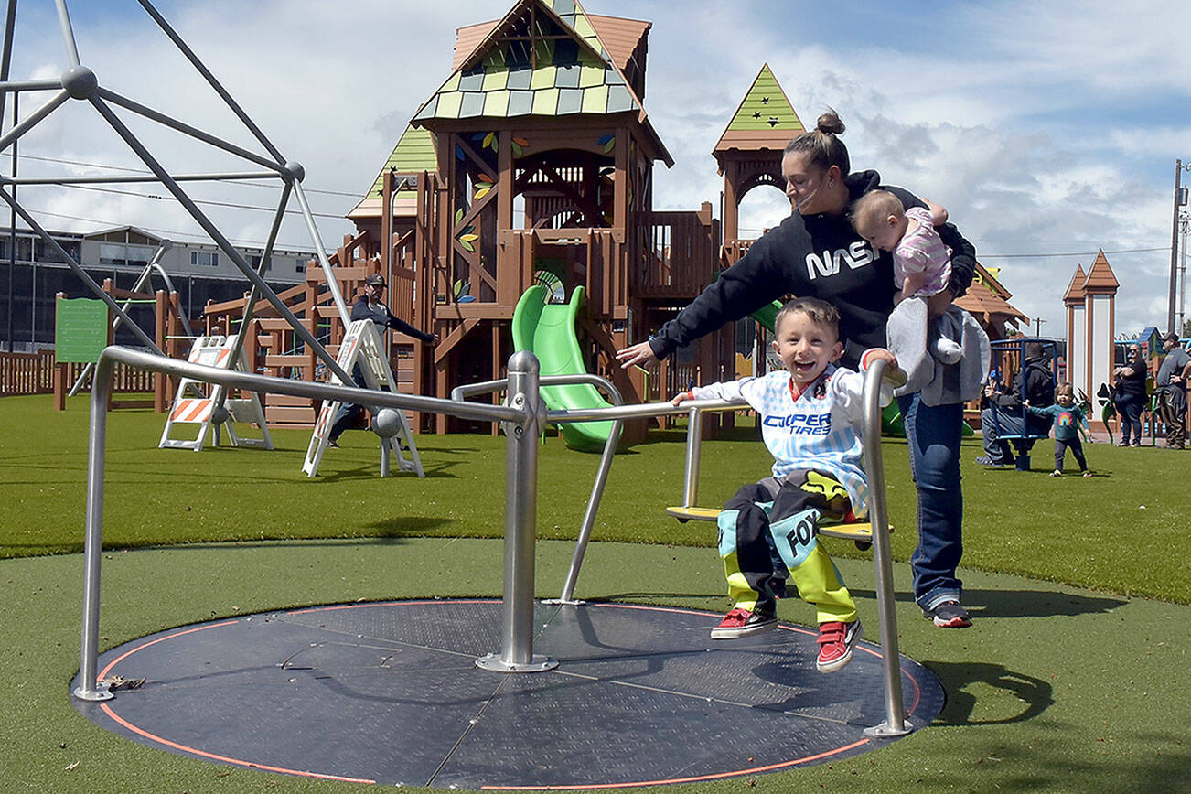 PHOTO: Dream Playground reopens | Sequim Gazette