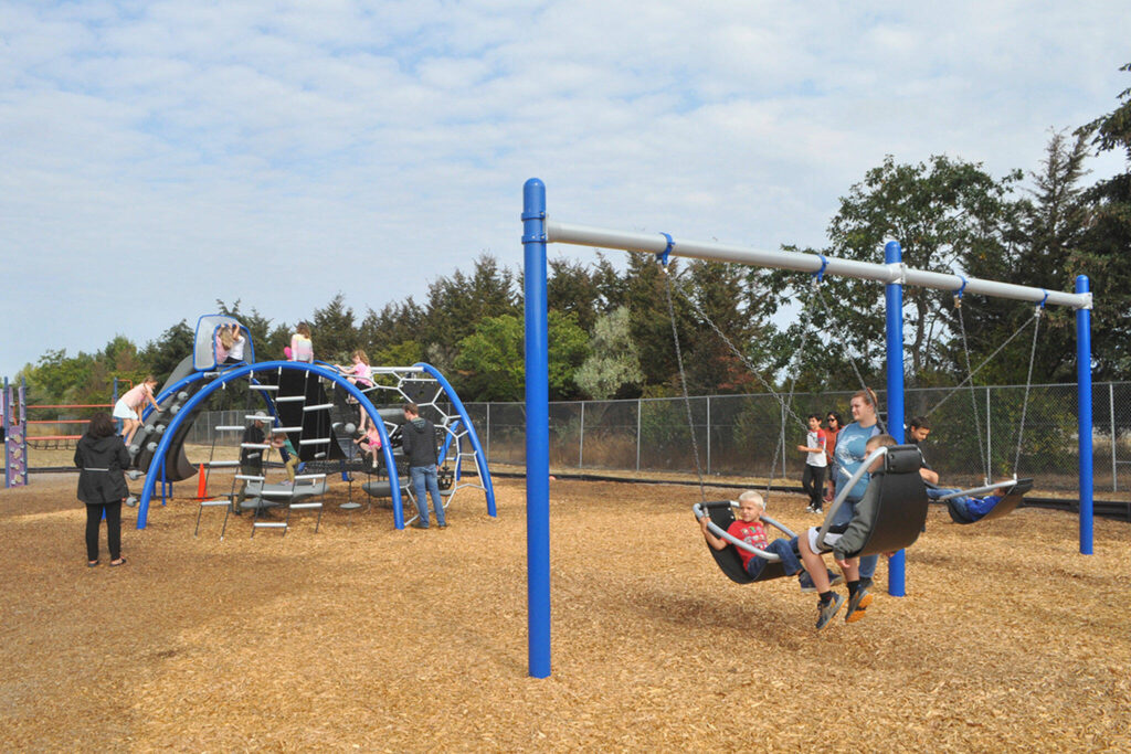 Elementary schools celebrate new playground installations | Sequim Gazette