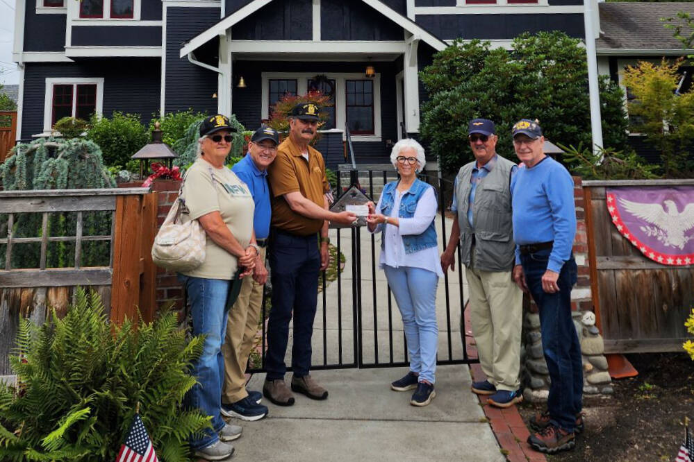 Milestone: VFW donates to Captain Joseph House | Sequim Gazette
