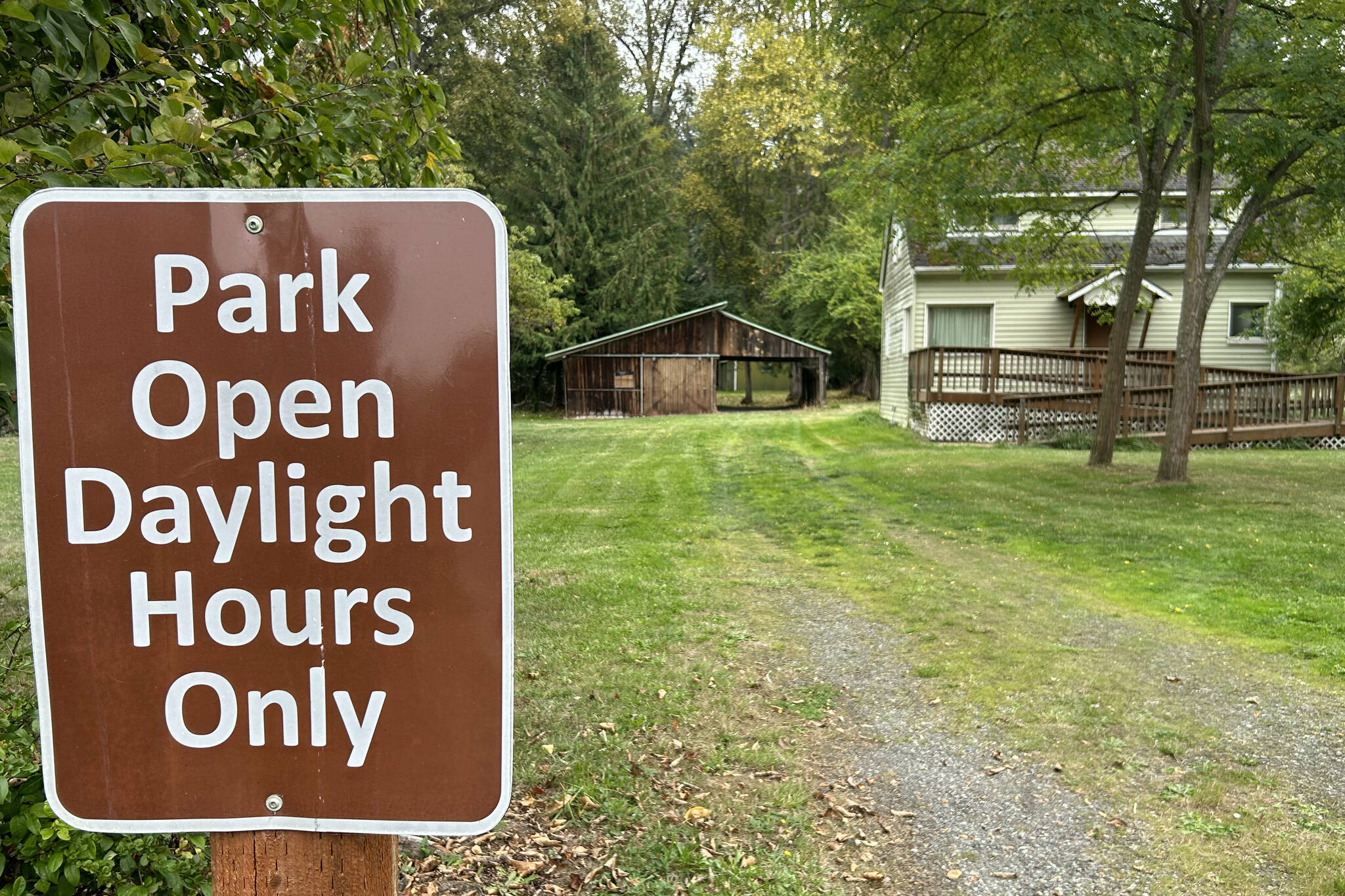 City to surplus two-story home, outbuildings at Gerhardt Park | Sequim ...