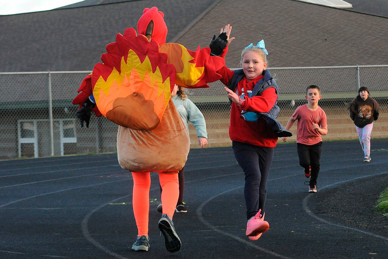 Turkey Trot exceeds goal at elementary schools | Sequim Gazette