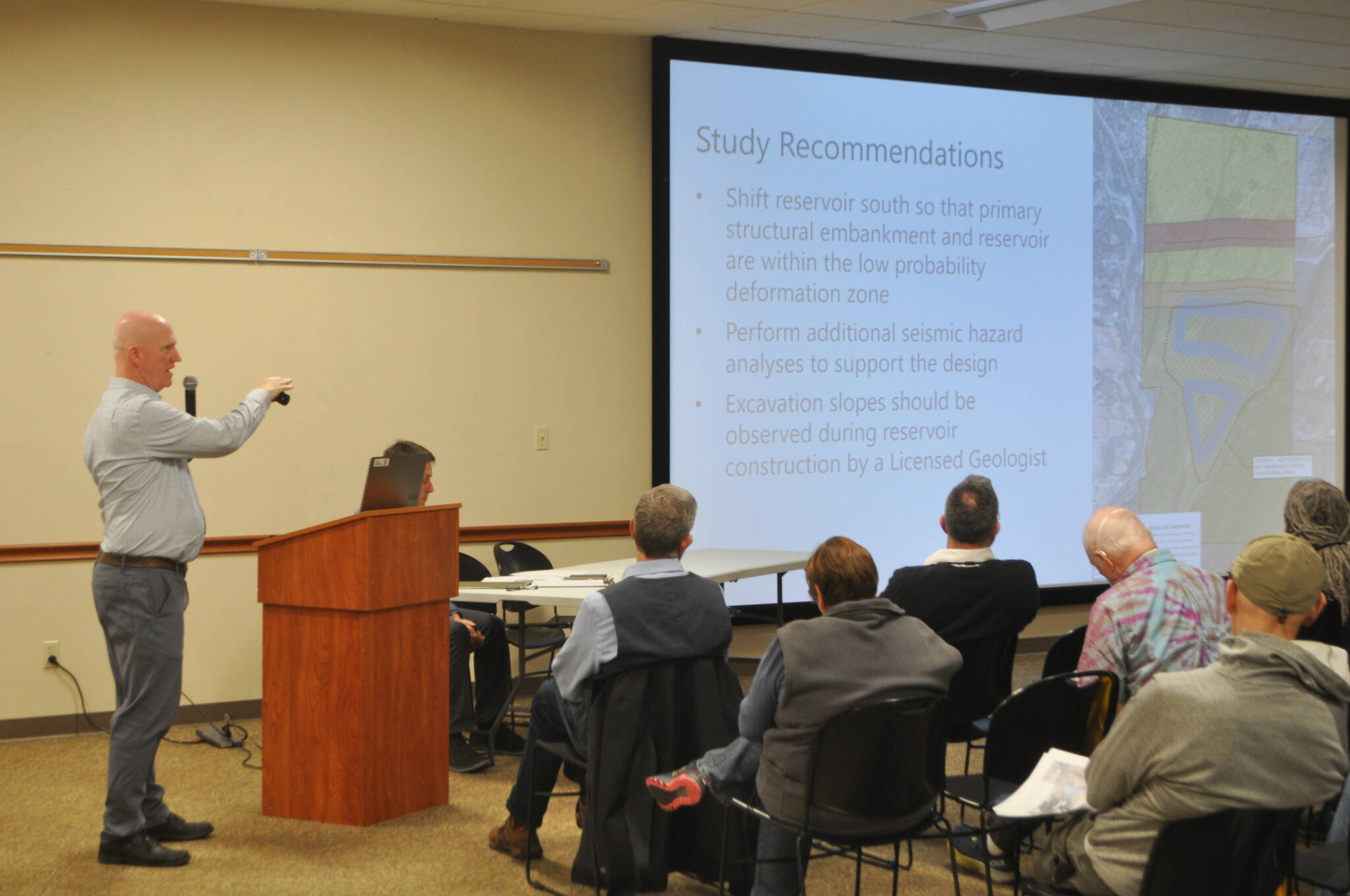 Off-Channel Reservoir draws crowd, questions | Sequim Gazette