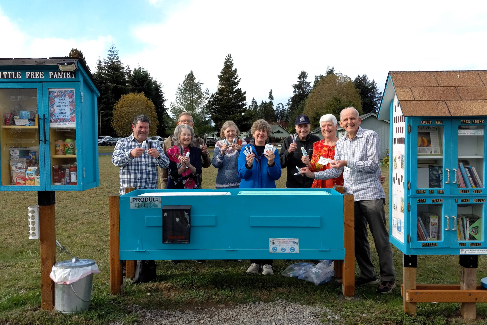 Agnew free pantry adds personal hygiene products | Sequim Gazette