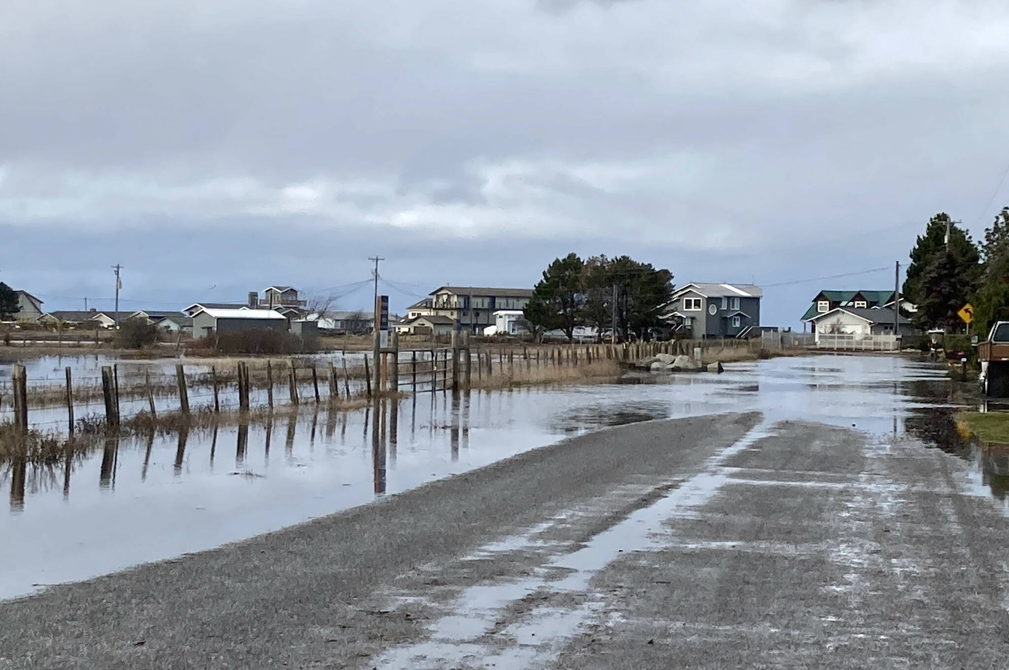 Two high tides hit 3 Crabs Road | Sequim Gazette