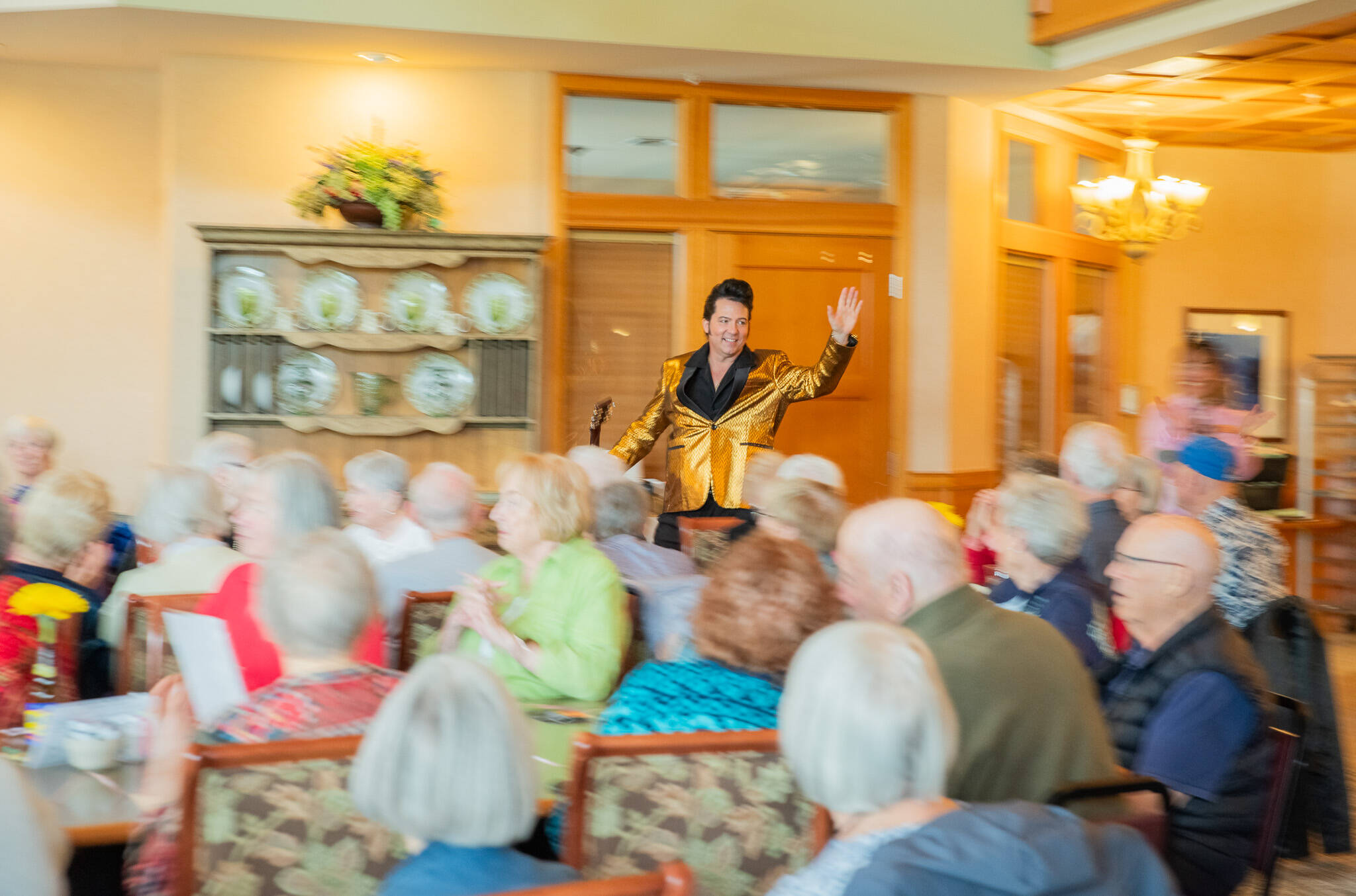 All shook up: ‘Elvis’ makes an appearance at The Lodge at Sherwood ...