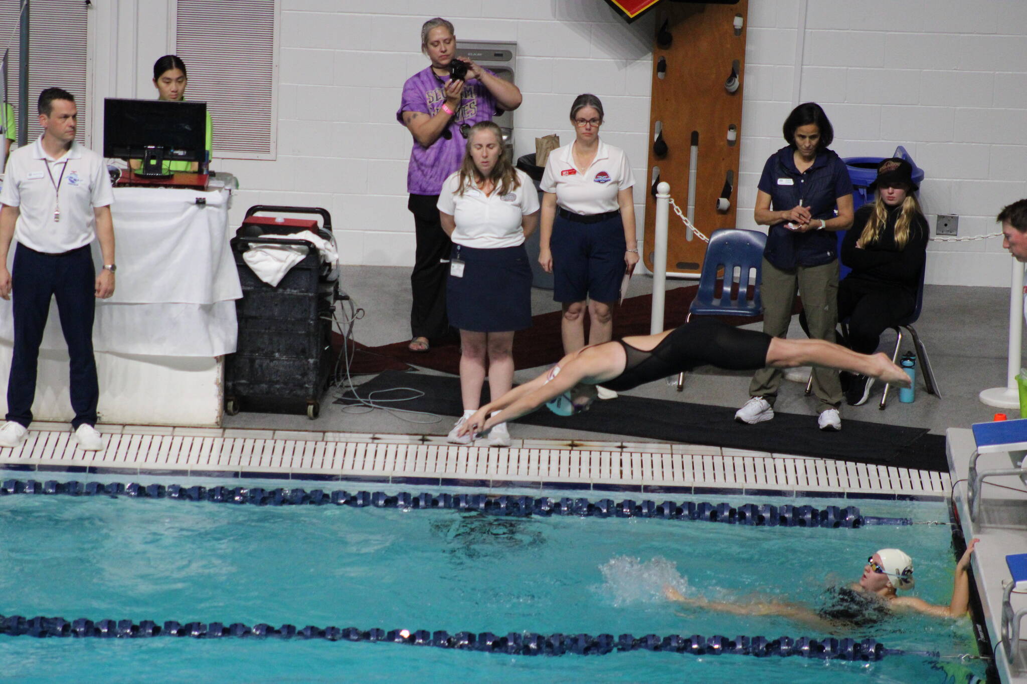 Shinkle, Ellefson medal at state swim meet | Sequim Gazette