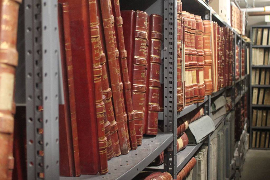 Washington states’s original constitution is stored in building that ...