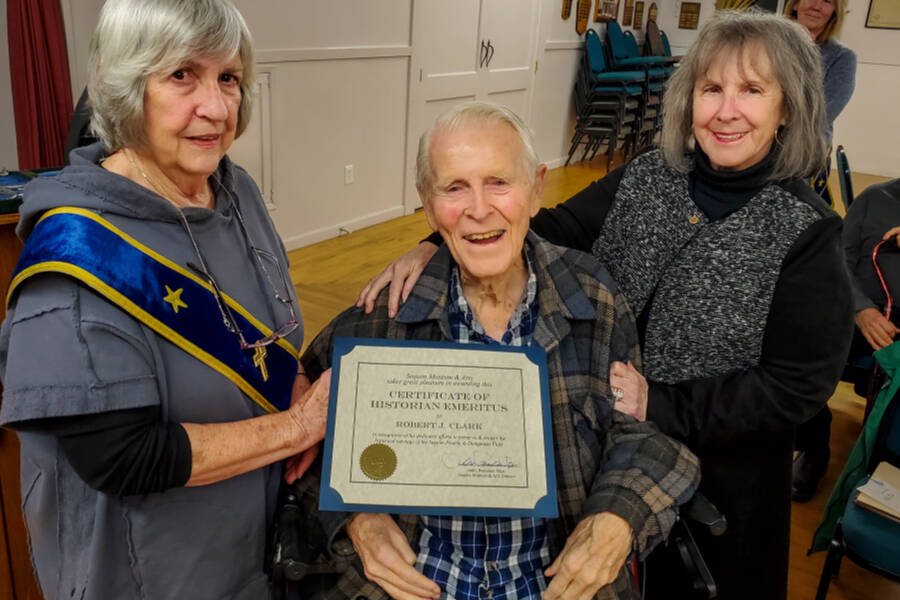 CORRECTED: Clark receives museum’s first Certificate of Historian ...
