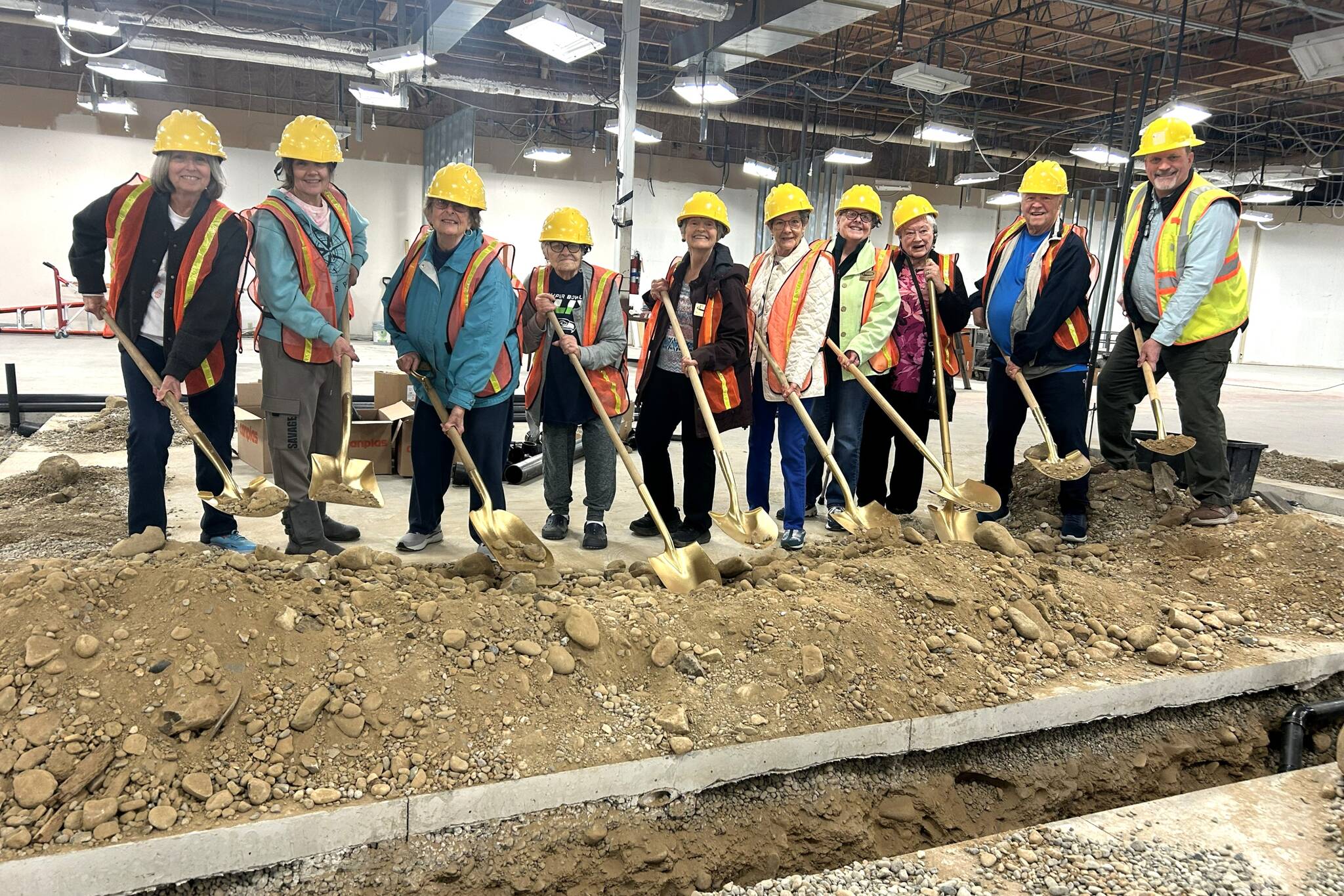 Shipley Center holds groundbreaking inside new facility | Sequim Gazette