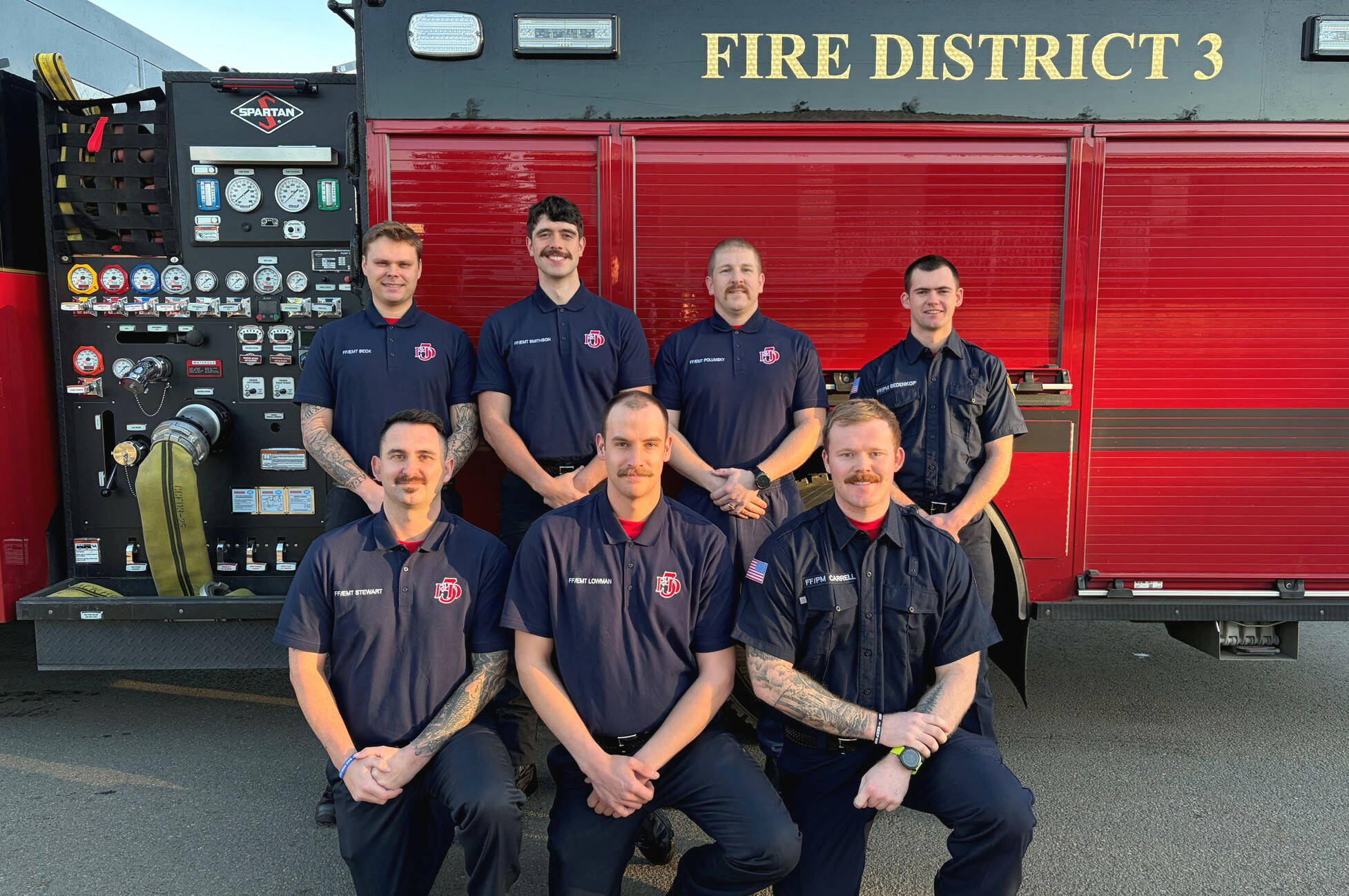 Firefighters join FD3 crew | Sequim Gazette