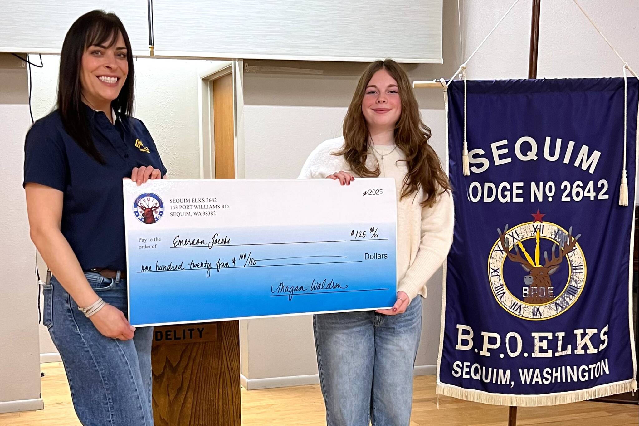 Jacobs named Elks’ Student of the Month for February | Sequim Gazette